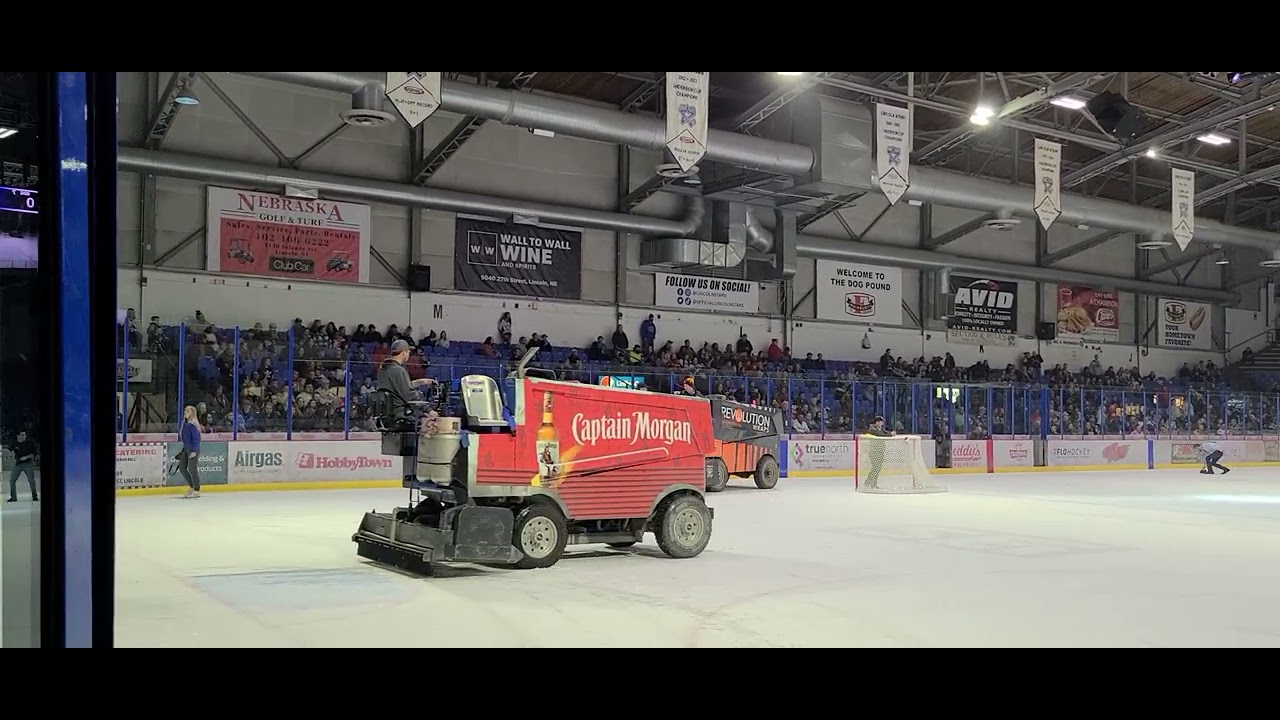 Paul Zamboni Ride - Part 1 onto ice - YouTube
