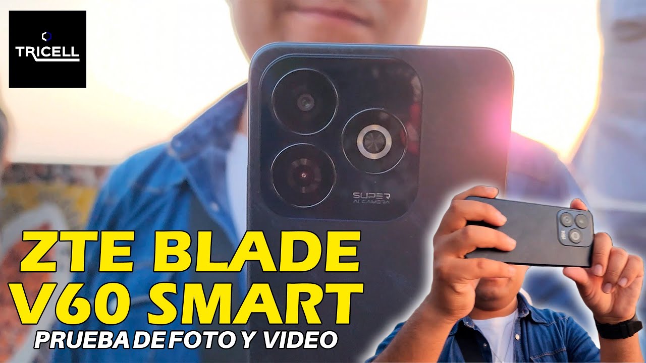 "¿Qué tan buena es la cámara del ZTE Blade V60 Smart? 📸 Prueba REAL de Foto y Video" - YouTube