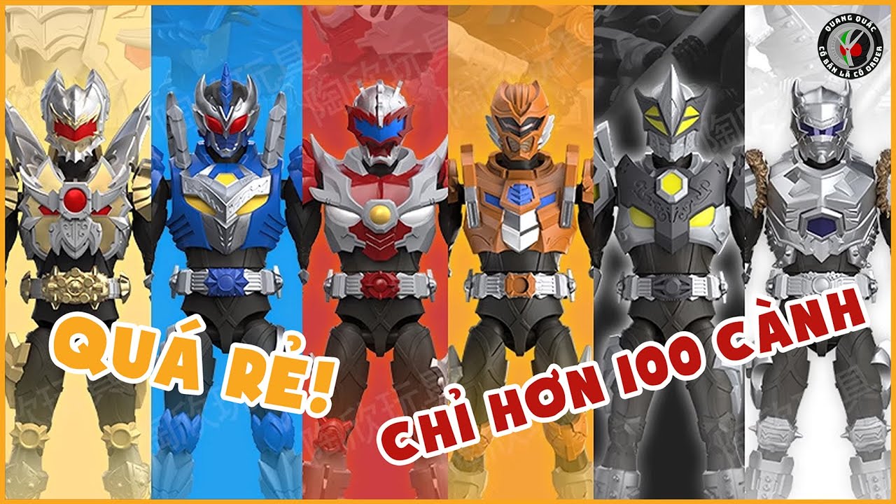Full Set Siêu Phẩm Mô Hình Anh Hùng Trái Đất - Katrox Armor Hero - YouTube