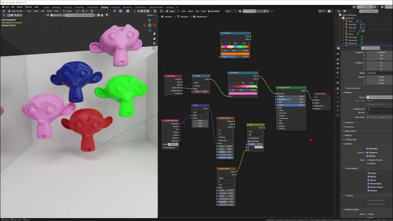 Object Info Node in Blender Shader Part 2 - YouTube