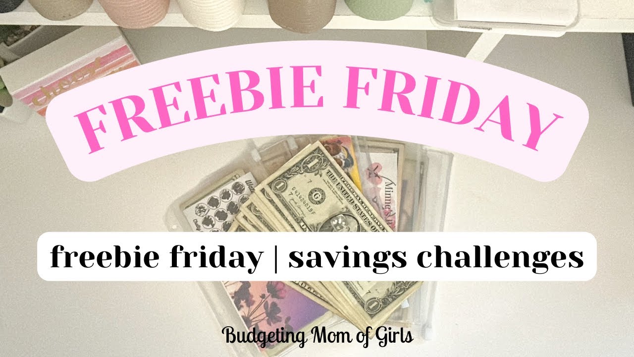 FREEBIE FRIDAY!!! | $20 |Savings Challenges - YouTube
