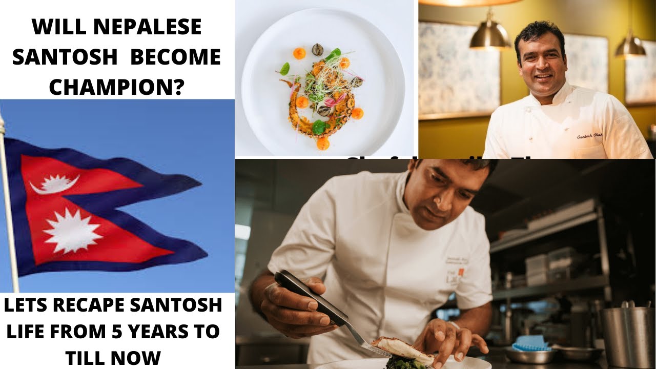 BBC UK Masterchef Finalist || Chef Santosh Shah || Life Bilography||All ...