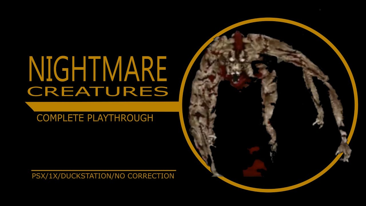 Nightmare Creatures - PS1 - full playthrough - Ignatius - YouTube