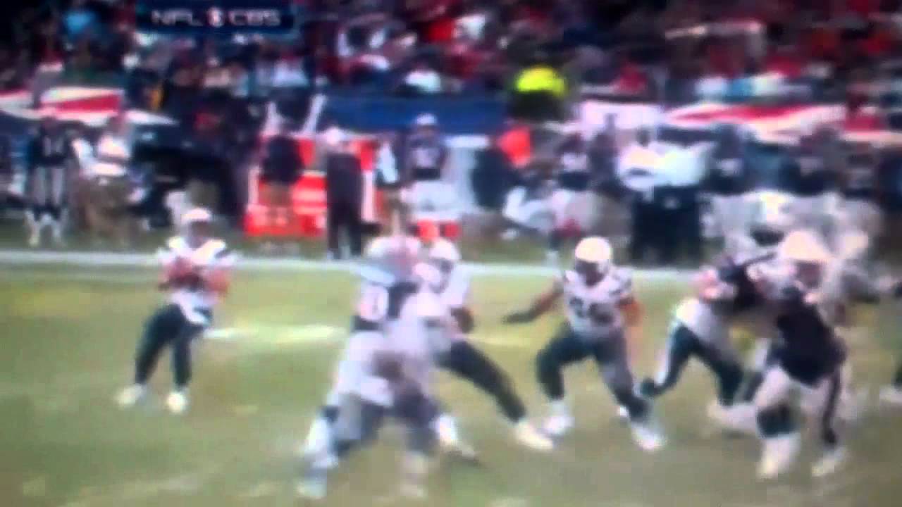 Vince Wilfork interception vs San Diego Chargers - YouTube