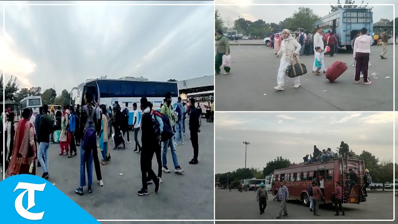 Passengers face a harrowing time at Chandigarh’s ISBT due to strike by ...