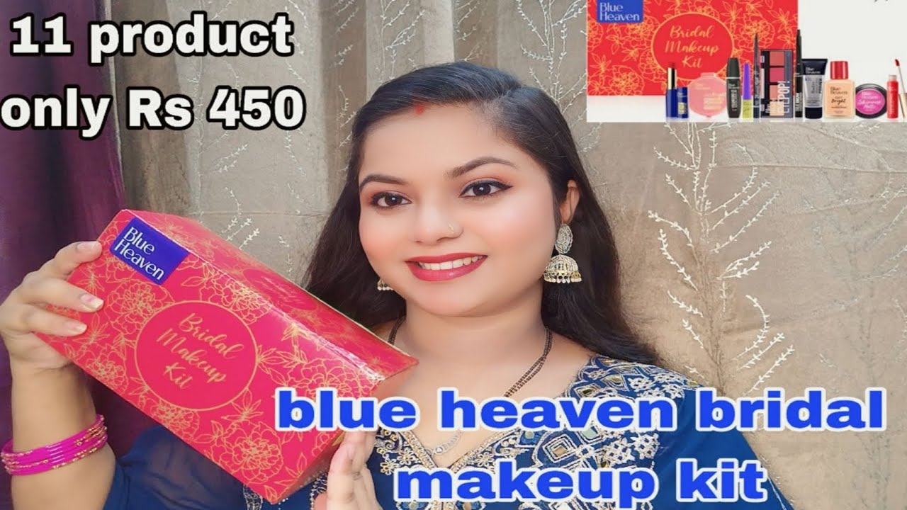 Blue Heaven Bridal Makeup kit 11product only Rs 450/- | full makeup ...