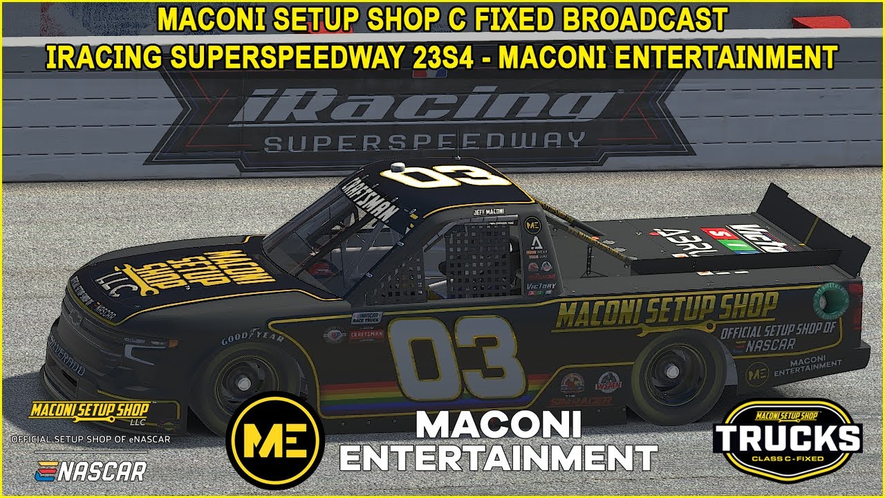 Maconi Setup Shop C Fixed Series S.O.F. Race - iRacing SS 23S4. Maconi ...