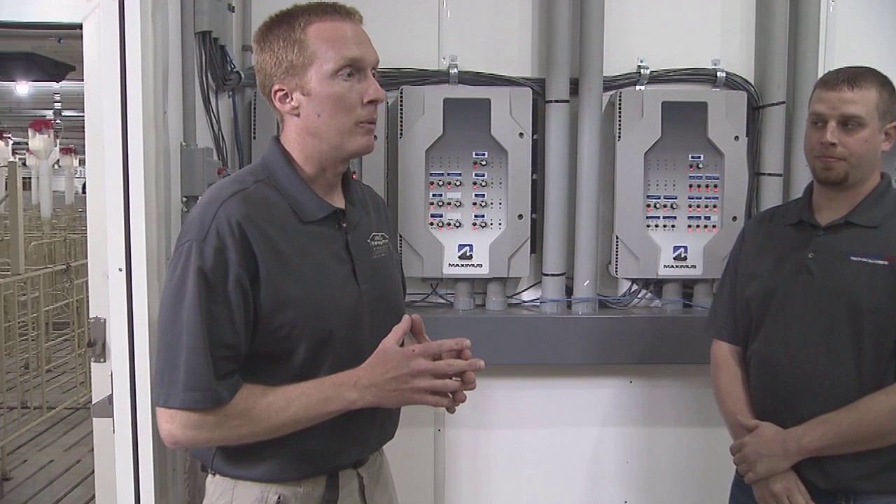 Inside A Pig Barn - The Control Room - YouTube