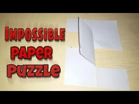 Impossible paper puzzle trick||Tutorial by TJ! I Made It - YouTube