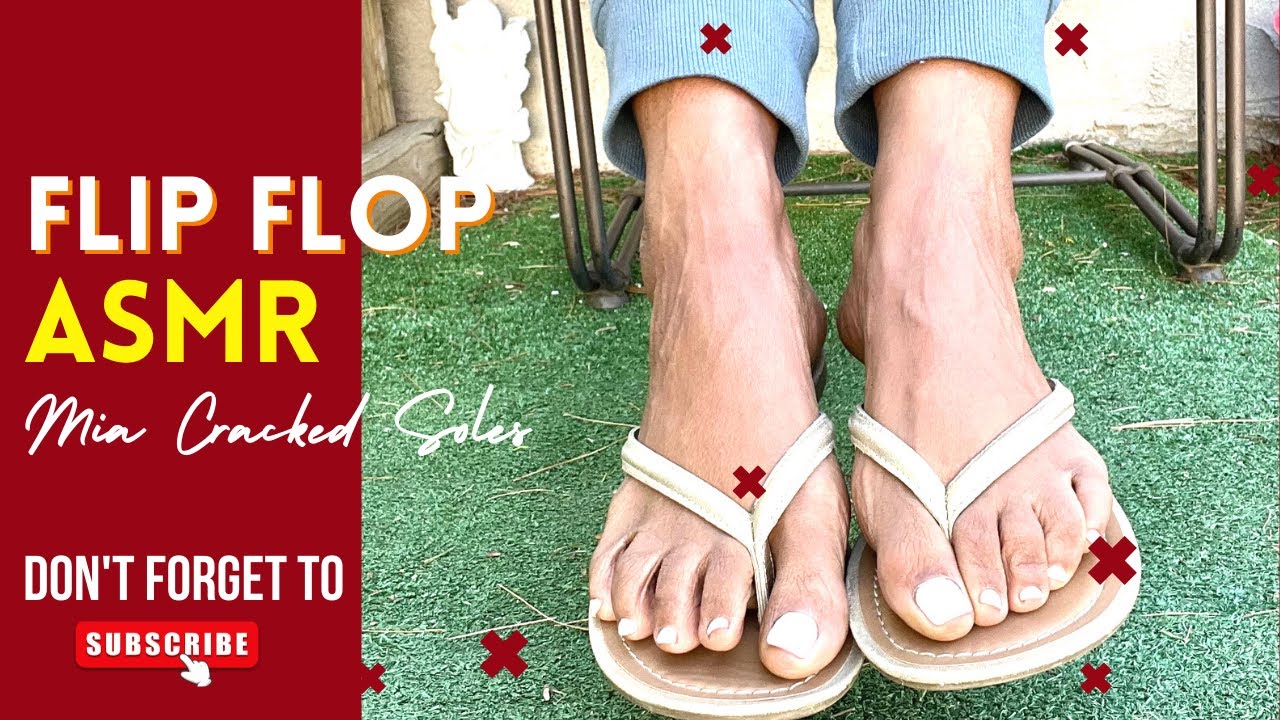 ASMR The Best Gold Flip Flops!!! - YouTube