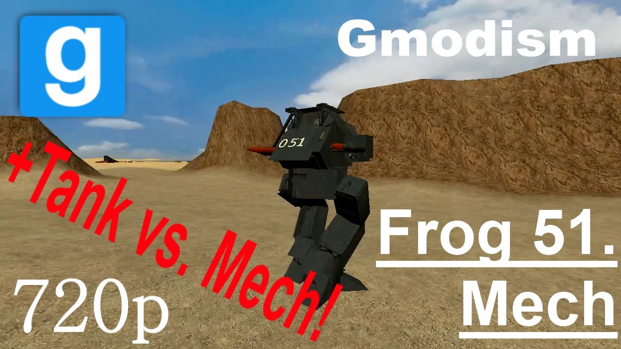 Garry's Mod ACF Skirmish | Tank vs. brand new 'Frog 51' Mech | with ...