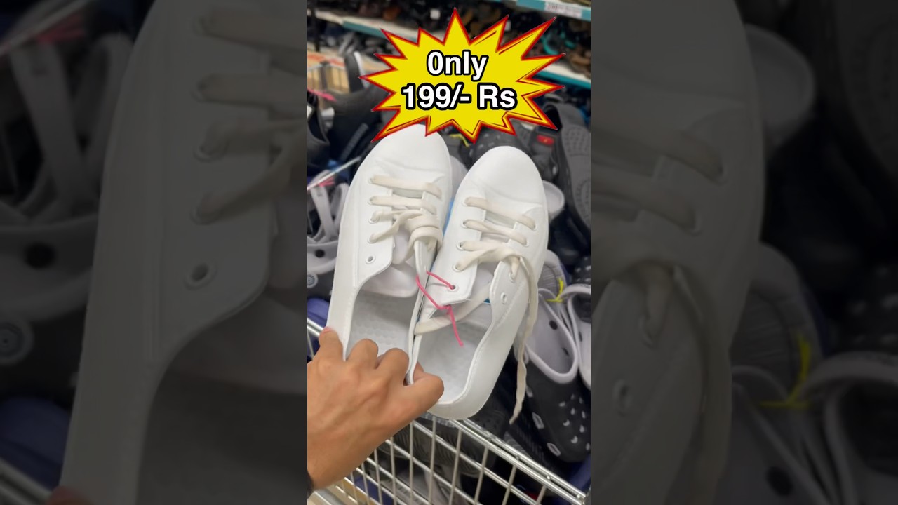 White shoes only for 199/- Rs #shoes #dmart - YouTube