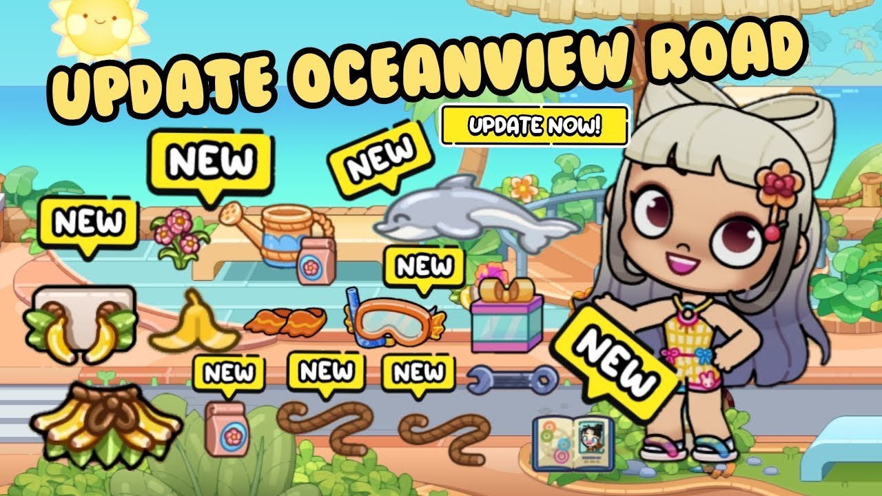 UPDATE OCEANVIEW ROAD AVATAR WORLD || AVATAR WORLD ARA AURA - YouTube