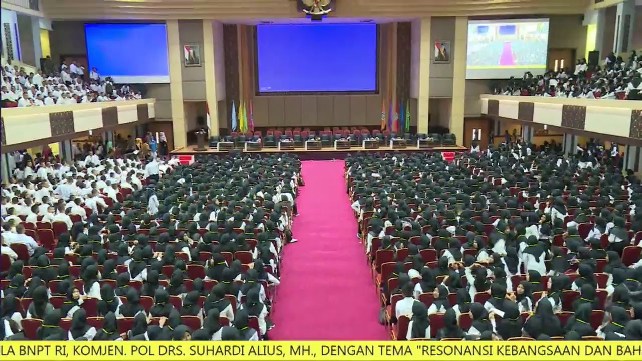 Kuliah Umum Kepala BNPT Republik Indonesia di Auditorium UNP - YouTube