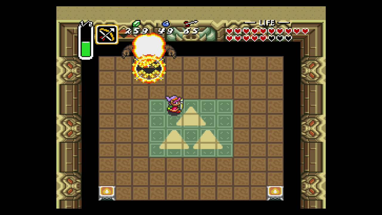 The Legend of Zelda: A Link to the Past Boss 13 (Final Boss) - Ganon ...