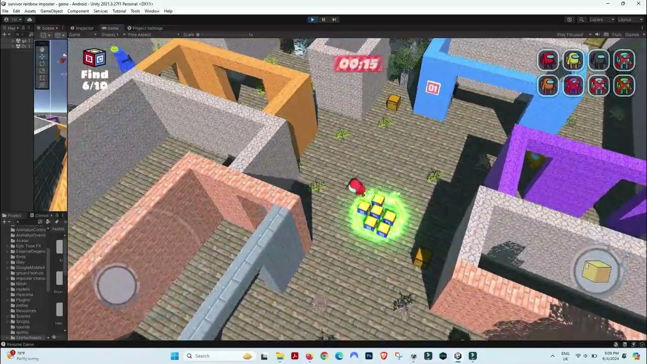 Survivor Rainbow Imposter Unity Source Code. #unity - YouTube