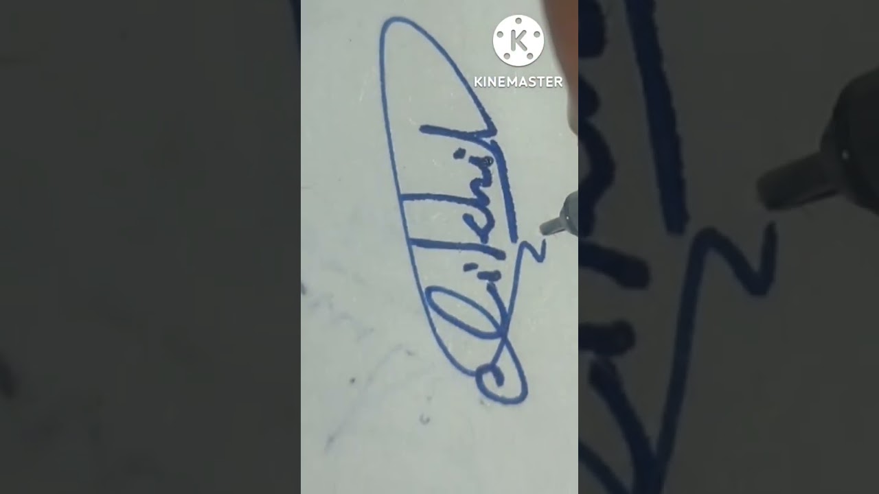 Likhil Boy name signature video@sign12 - YouTube