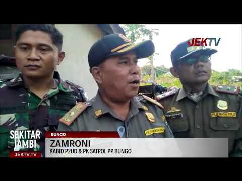 SATPOL PP BUNGO AMANKAN MIRAS ILEGAL DAN TUAK