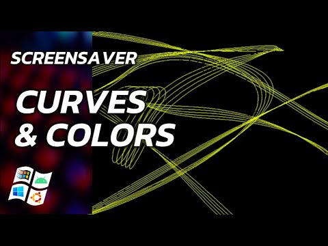 Curves and Colors - Windows Classic Screensaver - YouTube