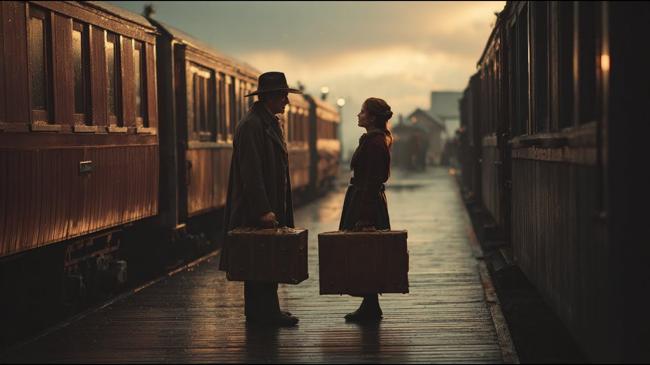A Widowed Cowboy Finds A 'Shivering' Bride At The Station, And They ...