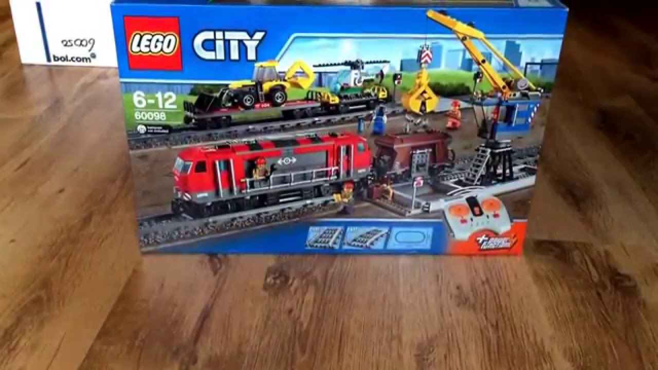 Unpacking LEGO 60098 Heavy Haul Train - YouTube