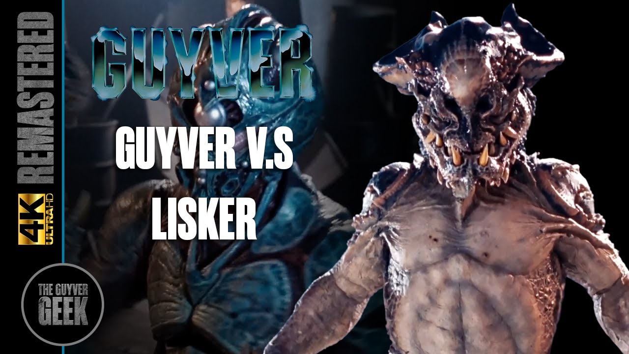 The Guyver (1991) | (8/14) Guyver v.s Lisker Scene | 4K Remaster - YouTube