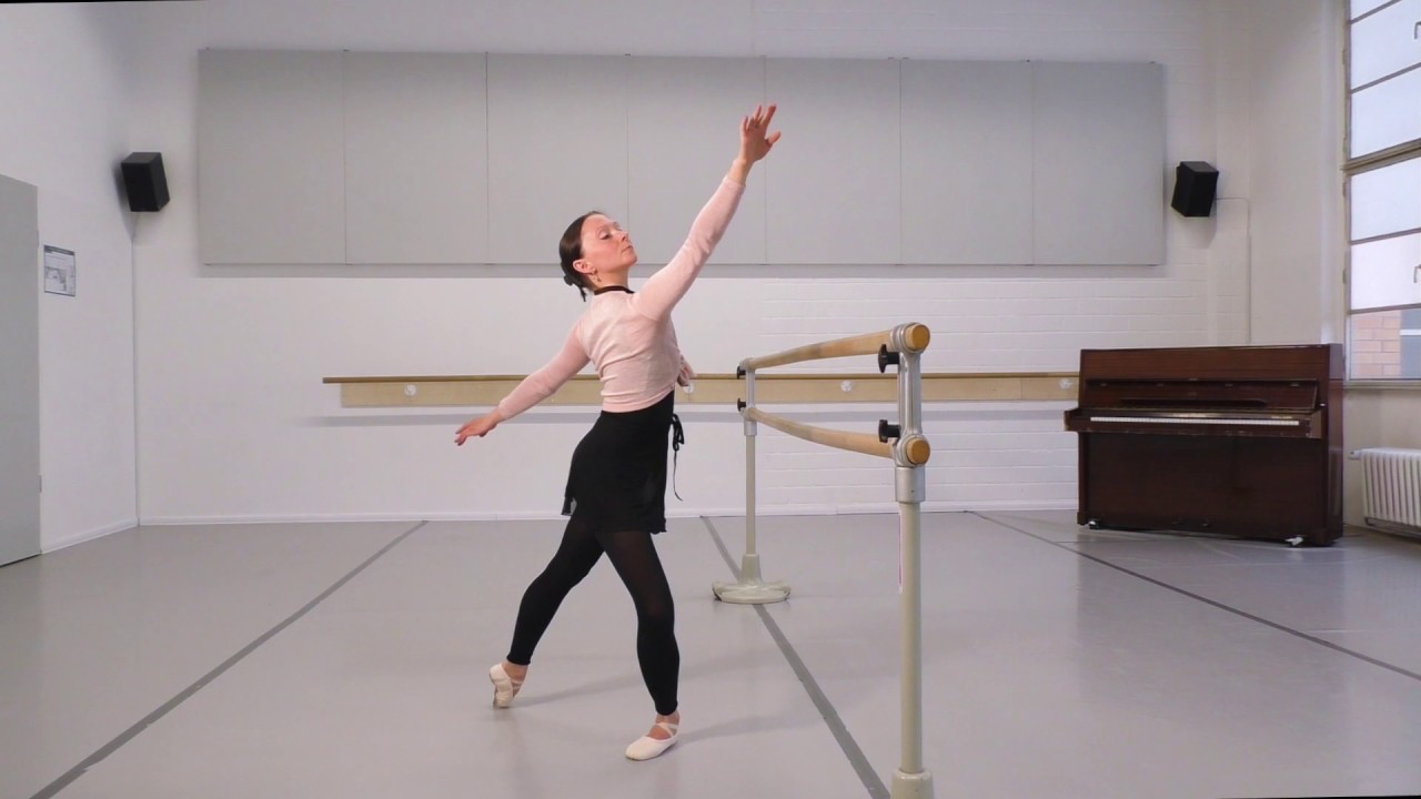 Ballett Tutorial für Anfänger - Adagio exercise - YouTube
