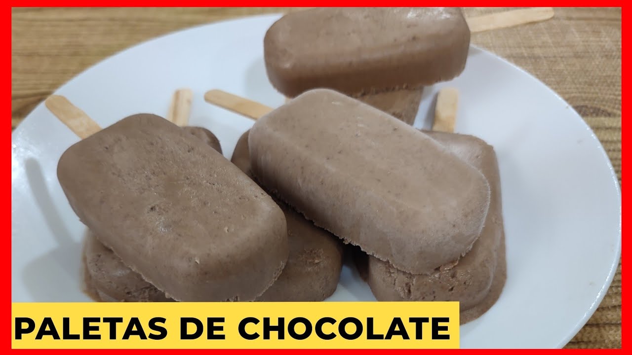 PALITO BOMBON DE CHOCOLATE / Helado de chocolate - YouTube
