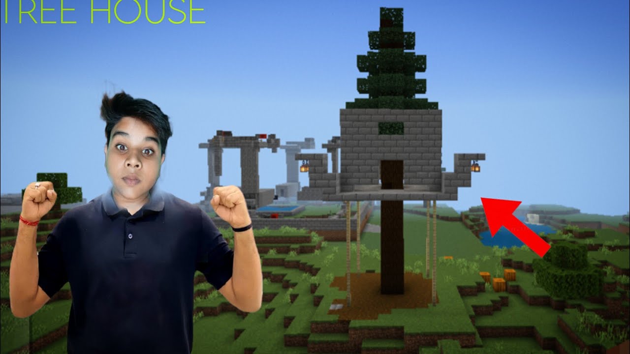 Insane Minecraft Tree House Build | Next Level! - YouTube