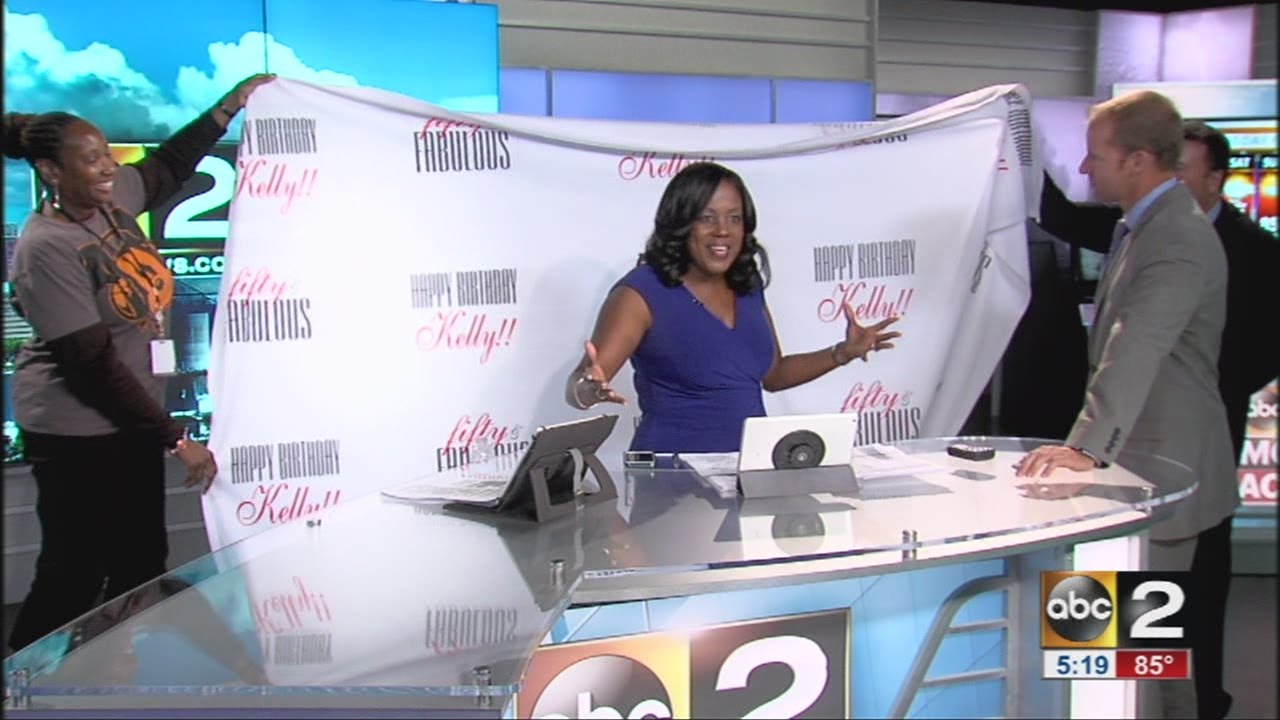 Wish ABC2 anchor Kelly Swoope a happy birthday! (It's a big one) - YouTube