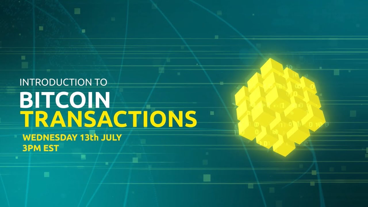 Introduction to Bitcoin Transactions - YouTube