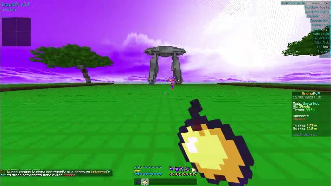 UniversoCraft Best Anticheat!!! (+6 Block Reach and Strafe) | LiquidX v3.1 DevLog - YouTube