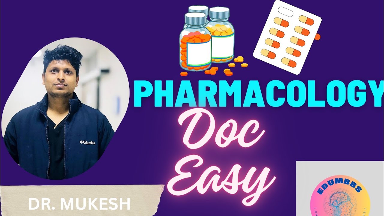 PHARMACOLOGY/ DRUGS OF CHOICE/ EASY PHARMACOLOGY/PYQ - YouTube