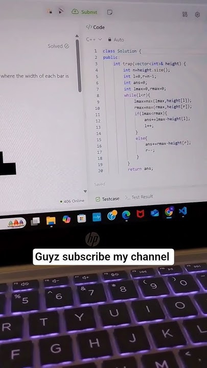 leetcode 42 trapping rain water problem #shorts#viral#viralshorts #trending#coders #striver # ...