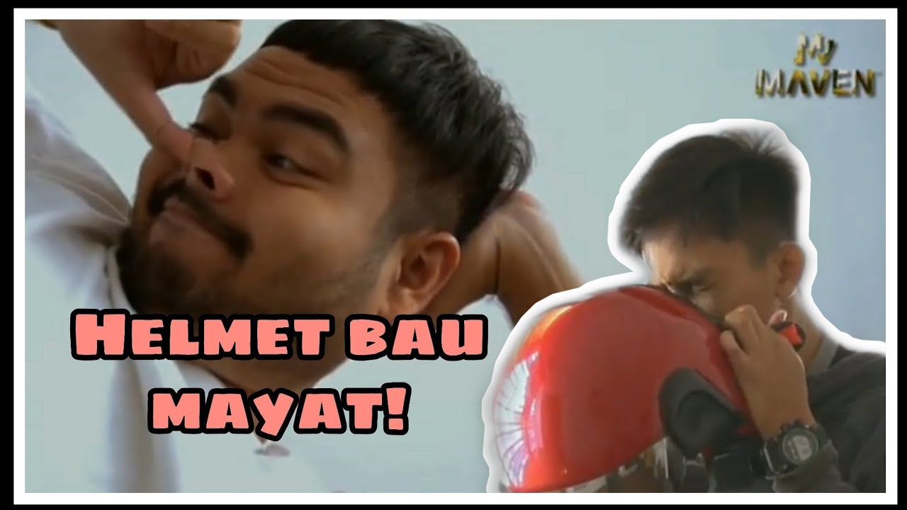 Helmet bau busuk. Rakan jadi mangsa! - YouTube