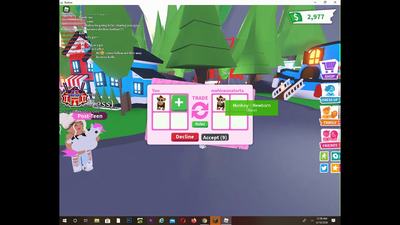 how to *trigger* someones decline button!-roblox adopt me - YouTube