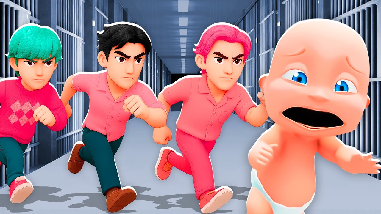 BABY ESCAPES SAJA BOYS PRISON! (Kpop Demon Hunters) - YouTube