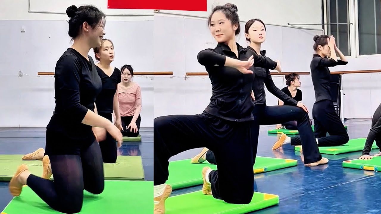 Strict Evening Carpet Training! 🔥💃 Inside a China Dance School’s ...