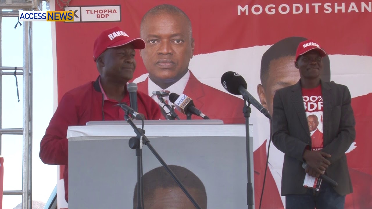 KENTSE AT A BDP RALLY IN MOGODITSHANE MOGODITSHANE - YouTube