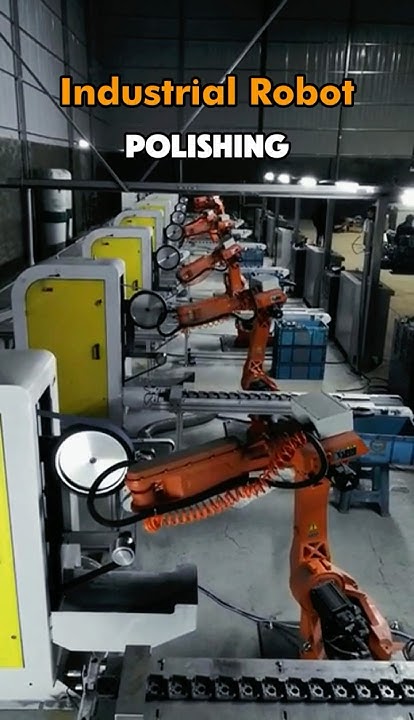 EVSROBOT: Industrial Robot Batch Polishing Application#industrialrobots #polishing #evsrobot ...