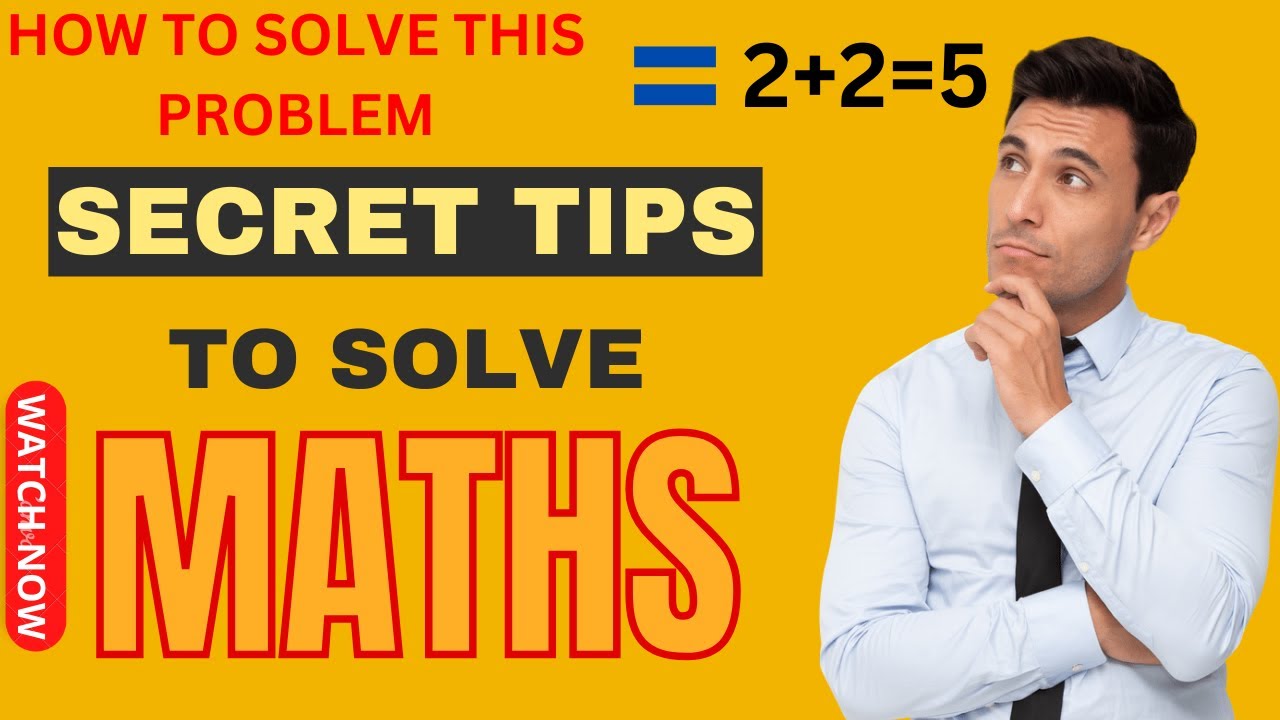 2+2 = 7 SECRET TIPS TO SOLVE MATH PROBLEM IN JUST A SECOND #facts # ...