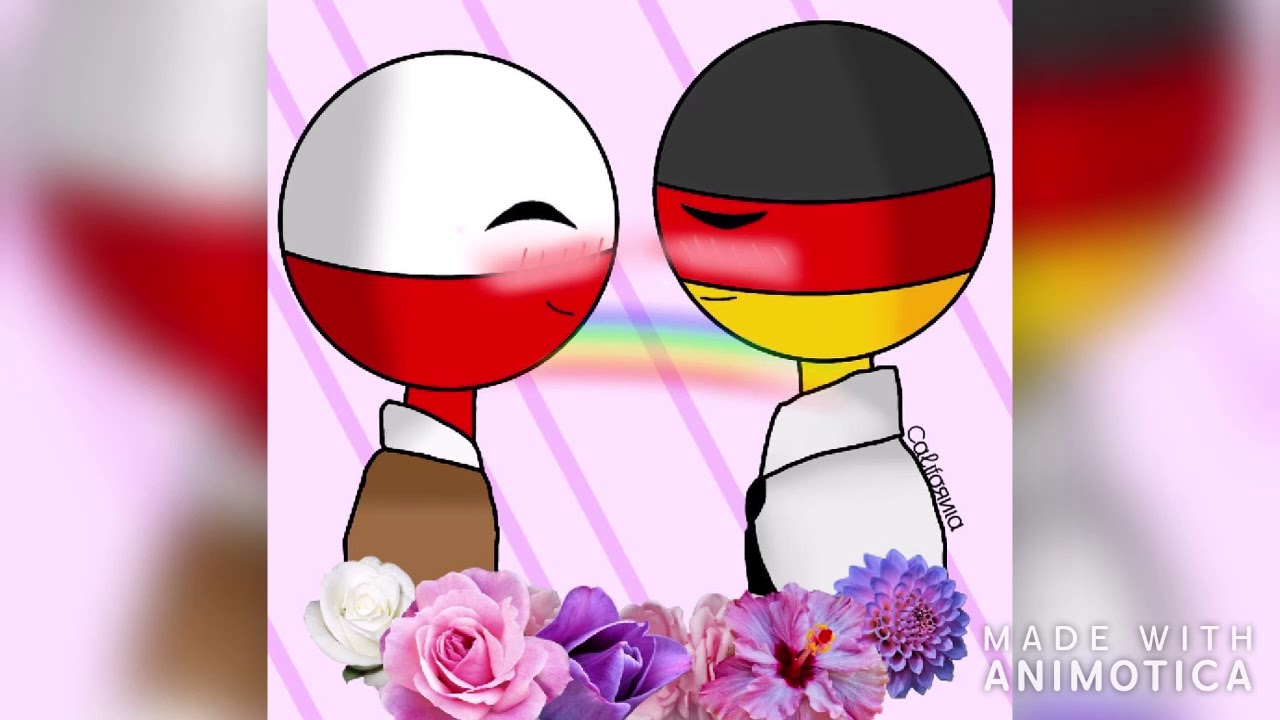 Countryhumans ship post Germany x Poland - I am glad you came - YouTube
