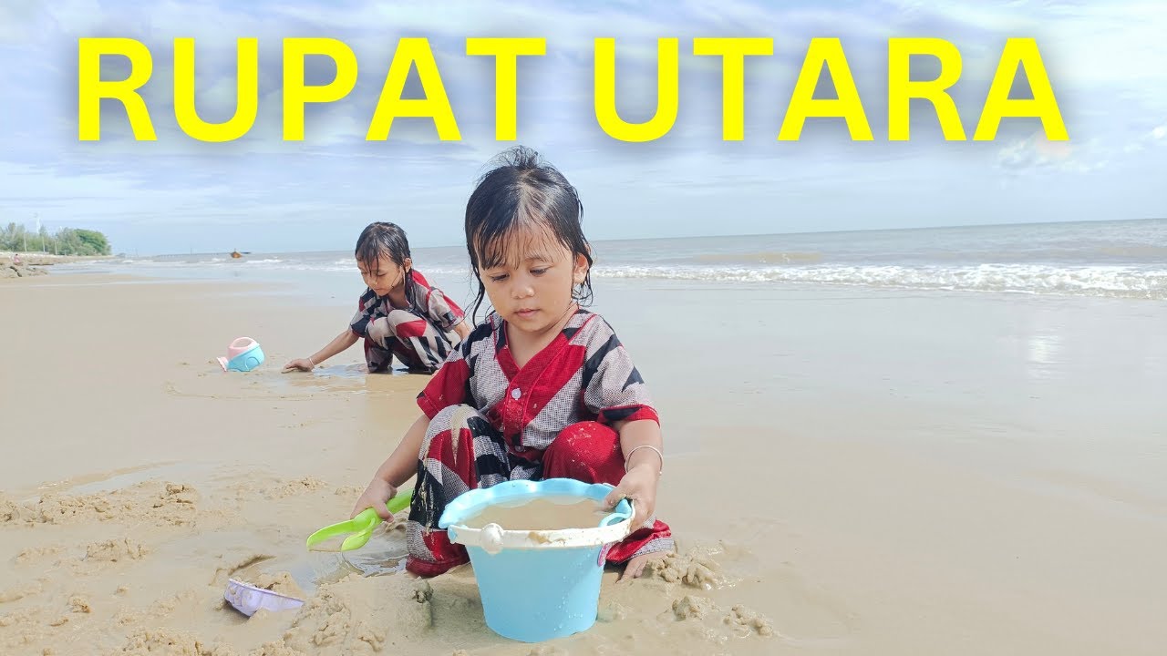 Pesona pantai teluk rhu | tanjung lapin | rupat utara - YouTube