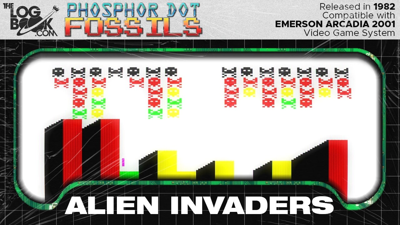 Phosphor Dot Fossils: Alien Invaders (Arcadia 2001, 1982) - YouTube