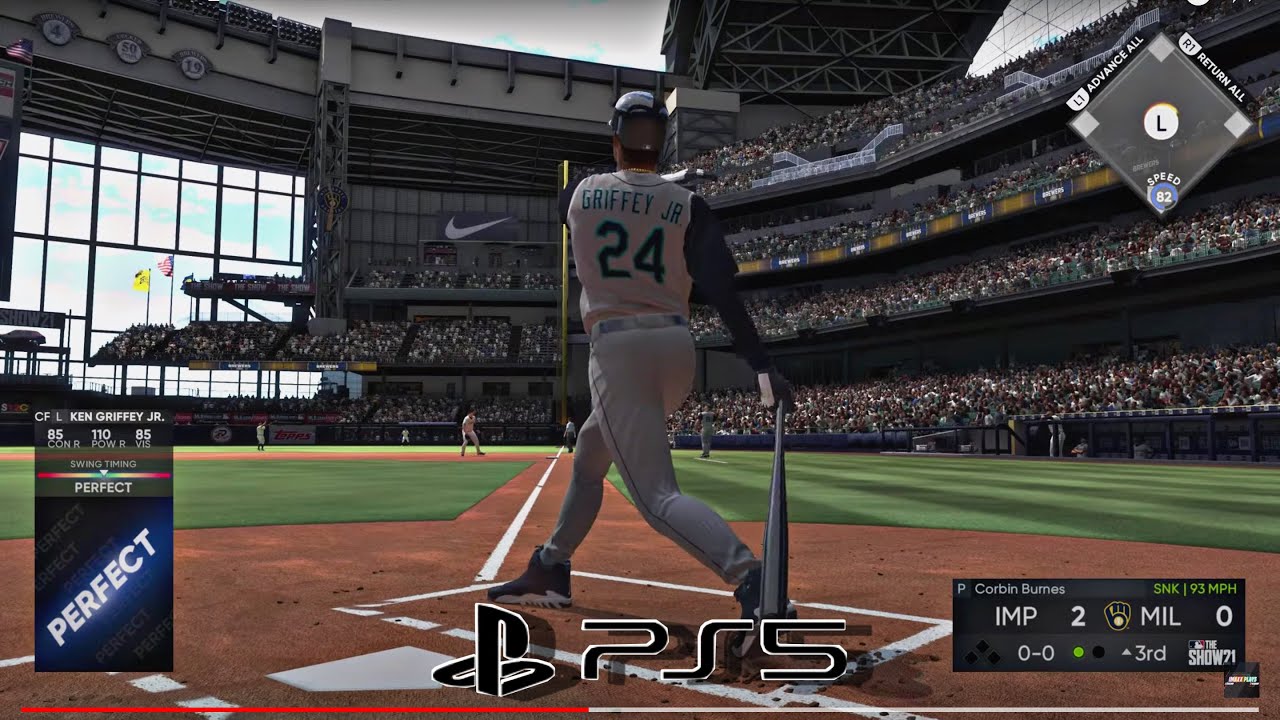 Ken Griffey Jr. No Doubt Home Run MLB The Show 21 PS5 - YouTube