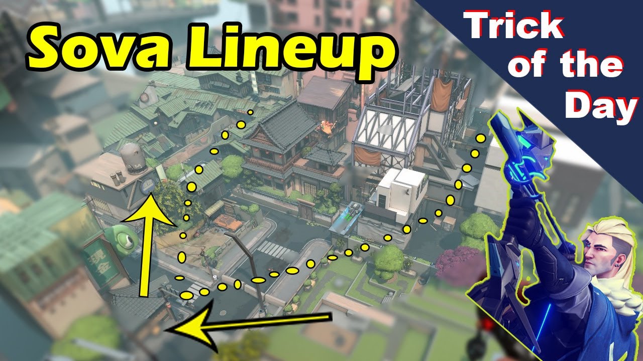 Sova Split arrow lineup a to b main - Valorant Daily Tricks #11 - YouTube