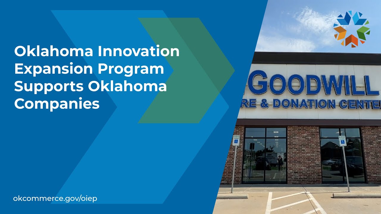 OIEP Supports Oklahoma Companies: Goodwill Central Oklahoma - YouTube