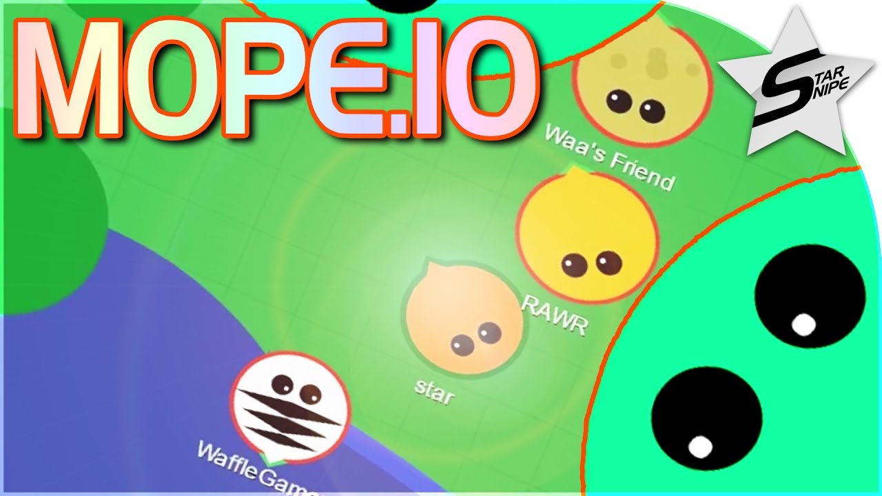Mope.io - Killer Crocodile, Zebras, BEARS! - Mope.io Gameplay (New .IO ...