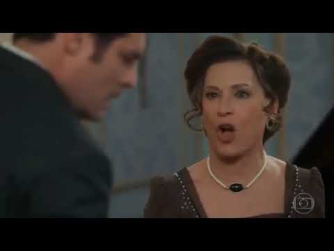 Lady Margareth dá uma bofetada em Darcy(Orgulho e Paixão)