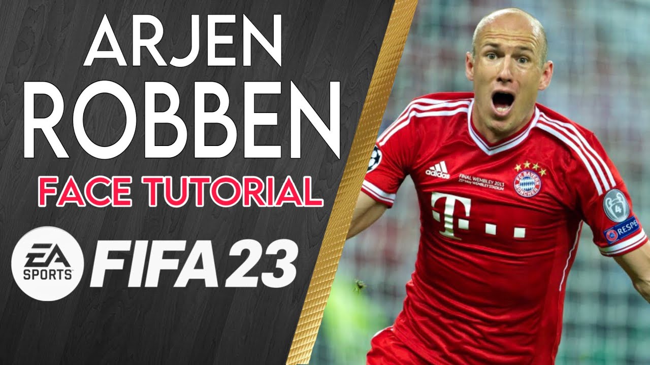 ARJEN ROBBEN FACE FIFA 23 | PRO CLUBS | CLUBES PRO | LOOKALIKE CREATION ...